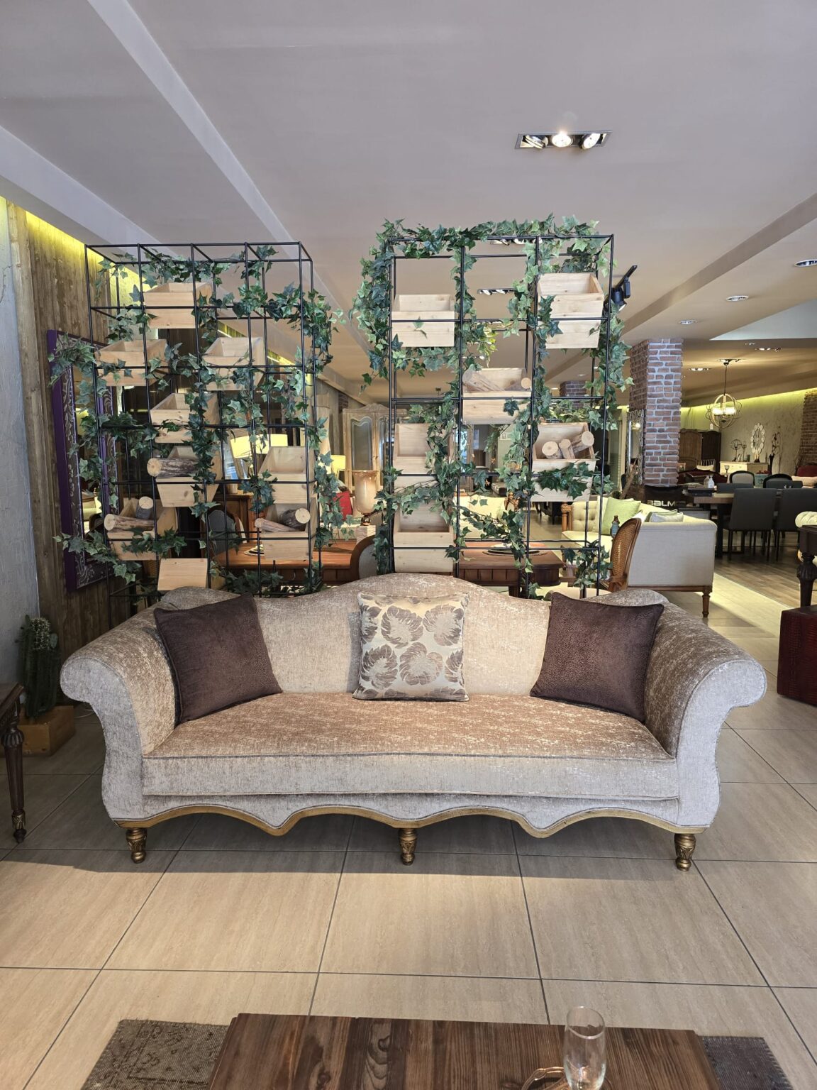 Perge Kestane Koltuk Takımı | Balmo Mobilya Concept - Country Mobilya